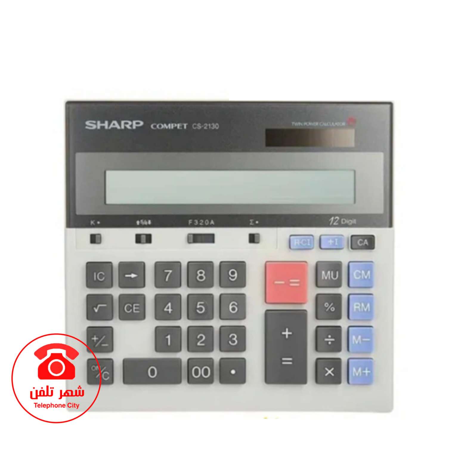 ماشین حساب حسابداری شارپ SHARP CS-2130، کارکرده، کد 1 شهر تلفن، فروش بیسیم، گوشی تلفن، مودم و ...